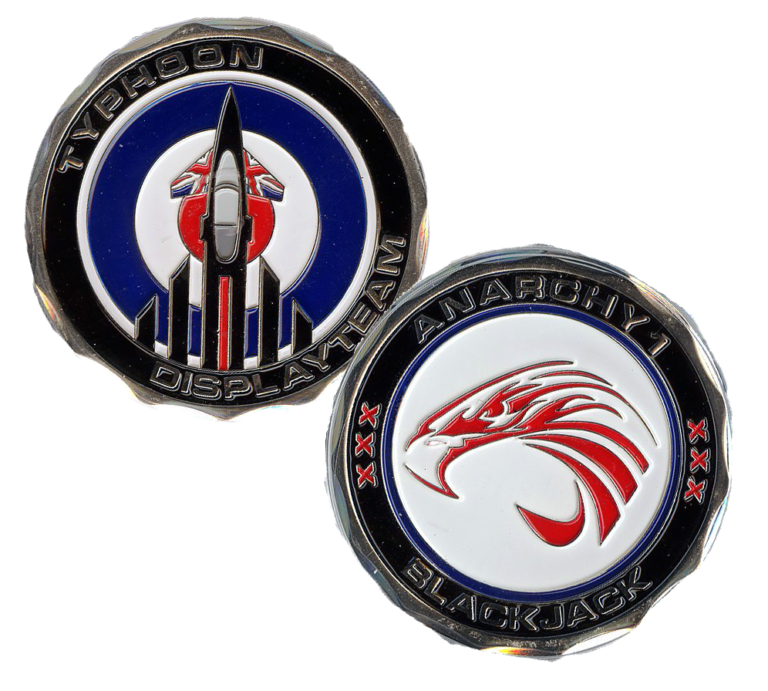 RAF Typhoon Display Team Challenge Coin – Stamford Gallery